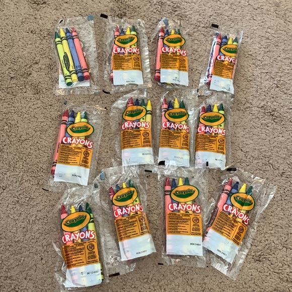 Crayola | Party Supplies | Crayola Crayons 4 Piece Set 2 Packs As ...